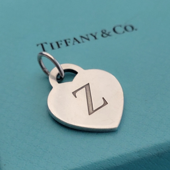 Tiffany & Co. | Jewelry | Tiffany Co Heart Letter Z Initial Alphabet ...